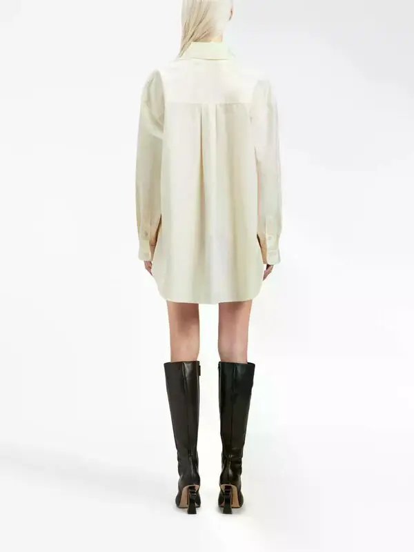 Palm Angels Embroidered Poplin Shirt