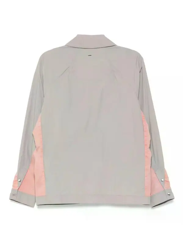 STAIN SHADE Paneled Windbreaker Jacket