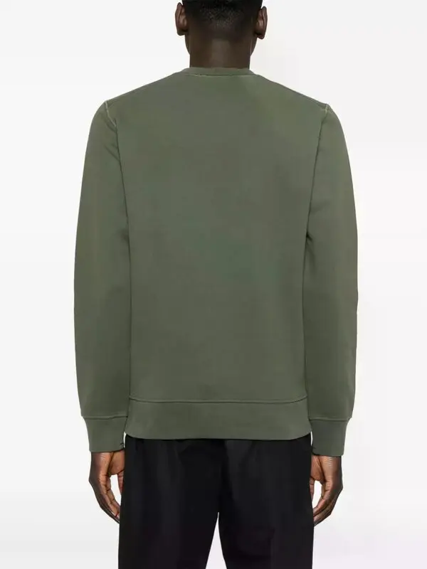 Stone Island Organic Cotton Jersey Sweatshirt