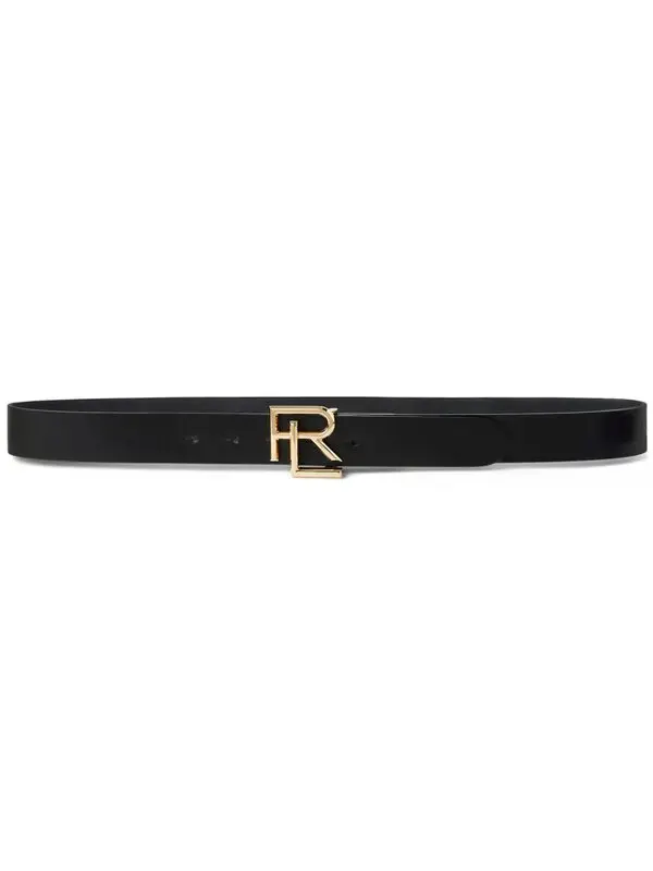 Ralph Lauren Logo Buckle Belt - Black