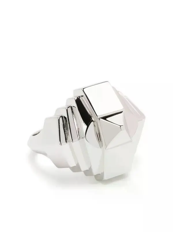 STATEMENT Rockaway Pyramid Sterling Ring - Silver