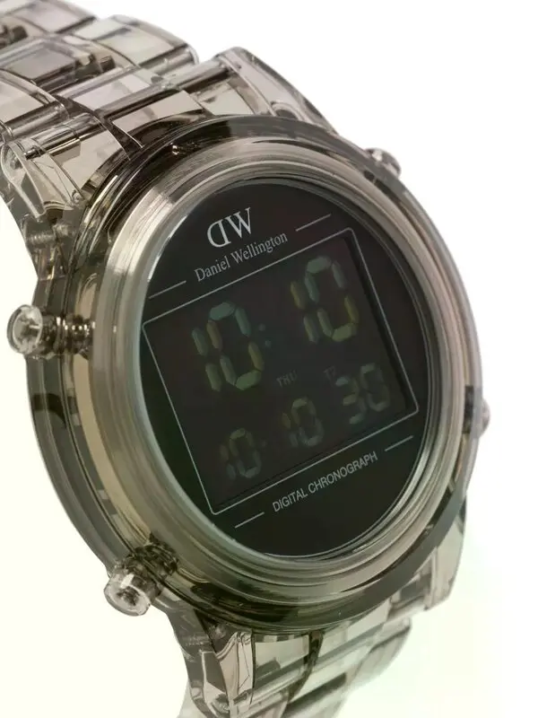 DANIEL WELLINGTON Retro Digital Chronograph Watch - Grey