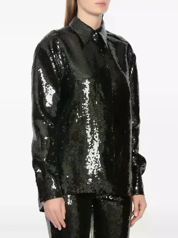 Alberta Ferretti Sequinned Shirt