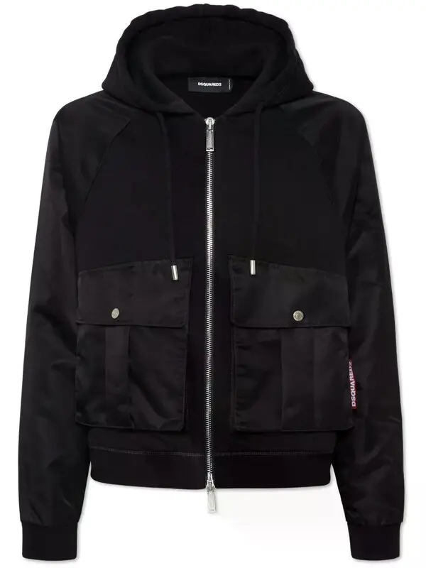 Dsquared2 Zip-up Cotton Hoodie