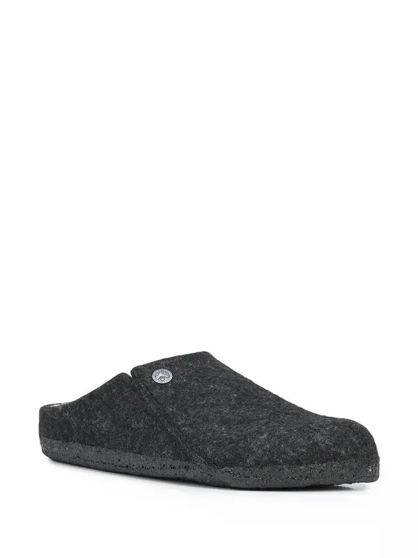BIRKENSTOCK Zermatt Wool Felt Slipper - Black