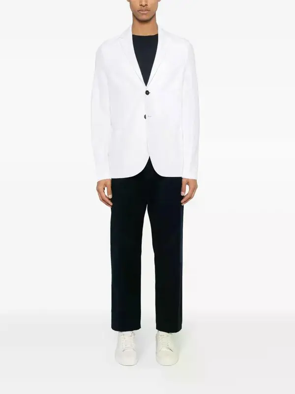 Harris Wharf London Single-breasted Honeycomb Blazer