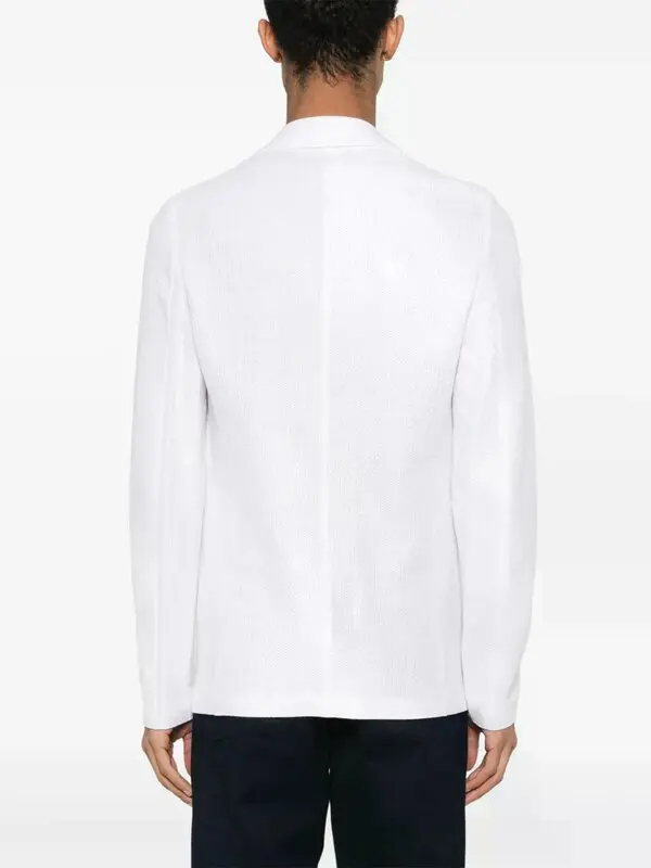 Harris Wharf London Single-breasted Honeycomb Blazer