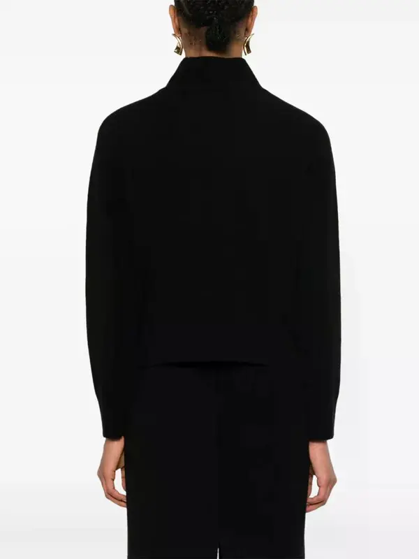Vince High-neck Raglan-sleeve Sweater