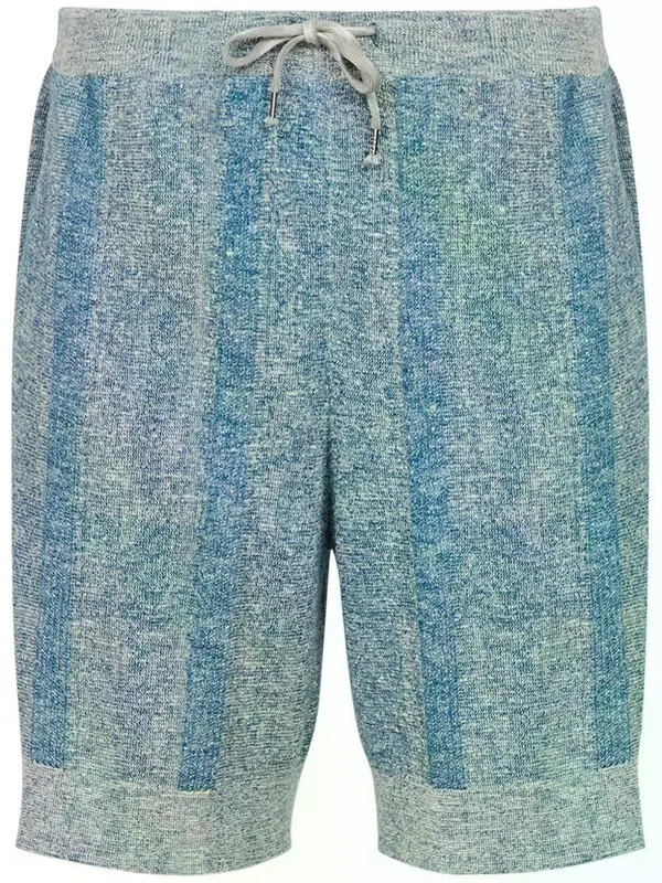 MAISON MARGIELA Striped Knit Drawstring Shorts