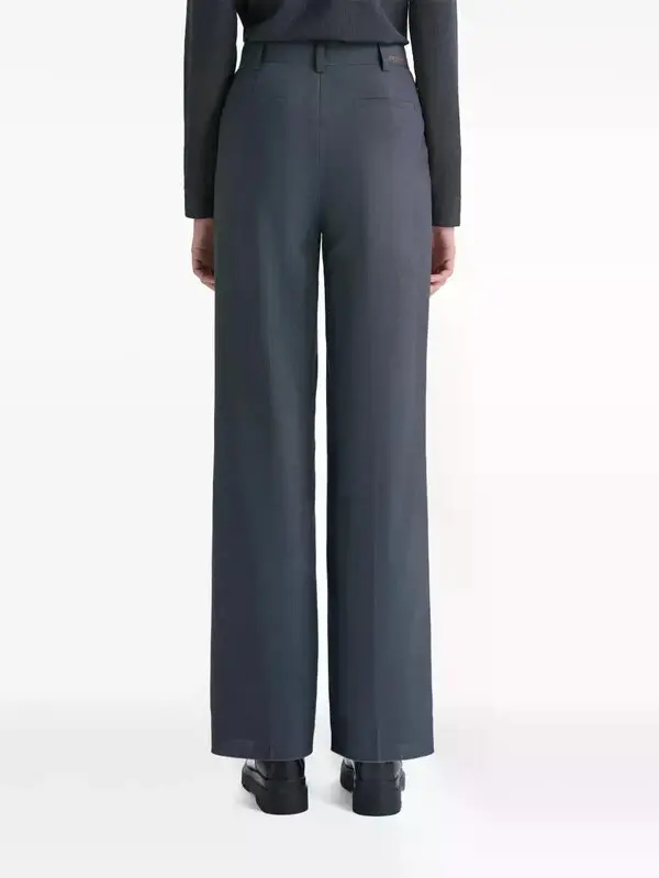Ports 1961 Tailored Trousers With Rear Logo Detail