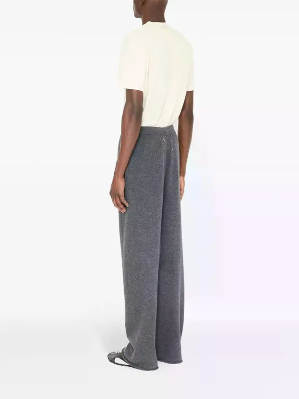 MAISON MARGIELA Wool-cashmere Track Pants