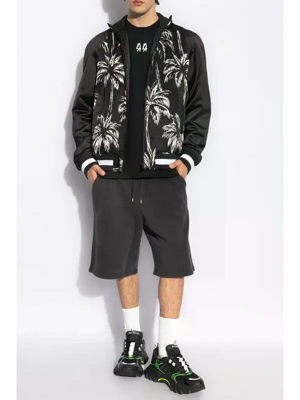 Balmain Embroidered Logo Track Shorts