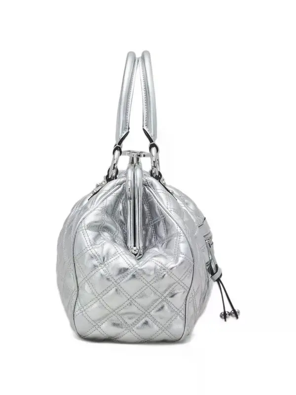 Marc Jacobs Re-edition Quilted Metallic Leather Stam Bag