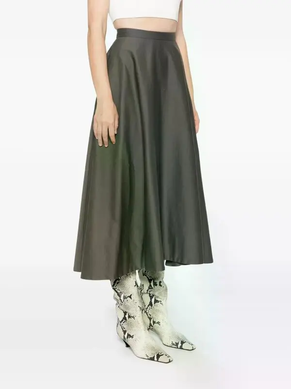 BLANCA VITA Gengy A-line Midi Skirt