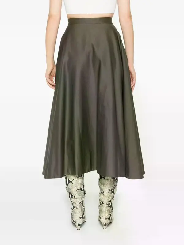 BLANCA VITA Gengy A-line Midi Skirt