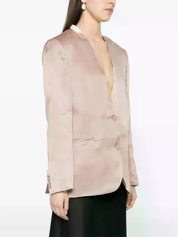 N°21 Single-breasted Silk Blazer