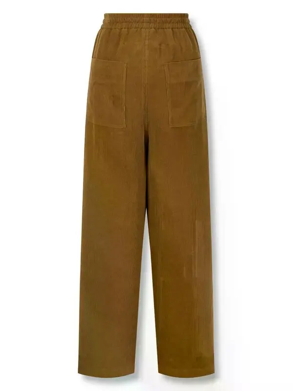 STUDIO TOMBOY Corduroy Wide-leg Trousers - Neutrals