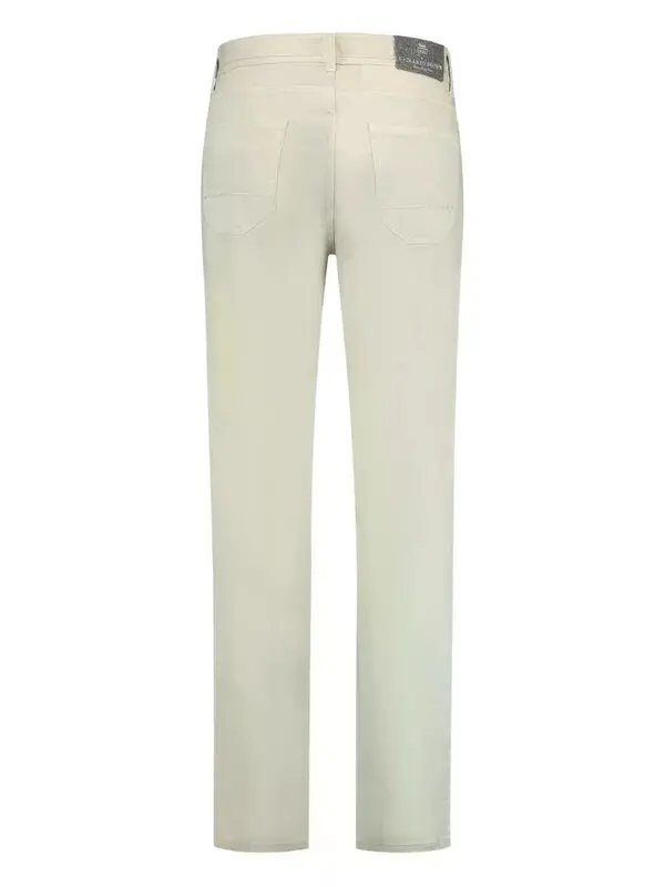 RICHARD J. BROWN Cotton Jeans - Neutrals