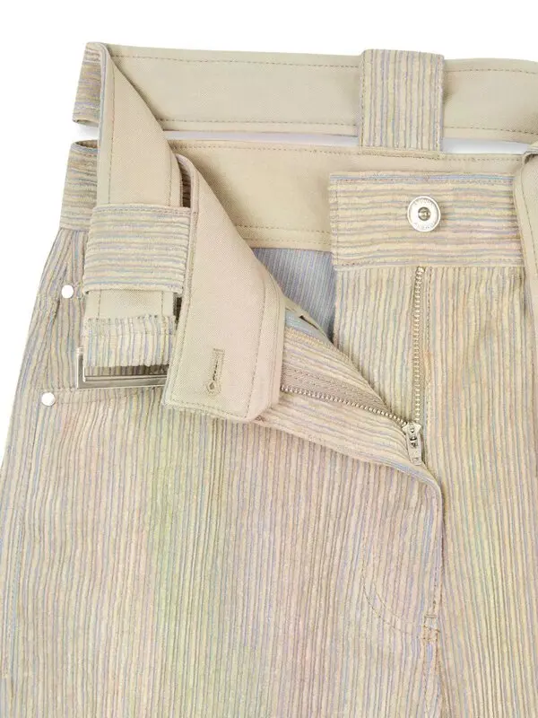 STUDIO TOMBOY Corduroy Press-creased Trousers