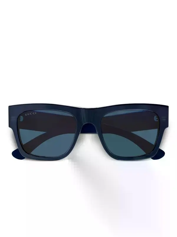 Gucci Square-frame Sunglasses - Blue