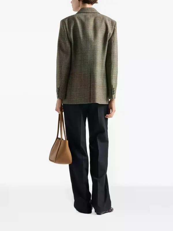 Prada Gabardine Trousers - Blue
