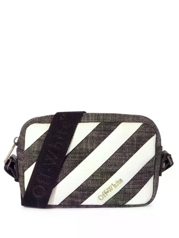 Off-White Quilting Shoulder Bag - Black
