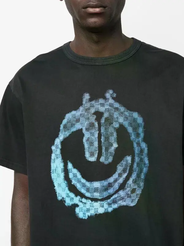 MISBHV Monongram Smiley-print T-shirt