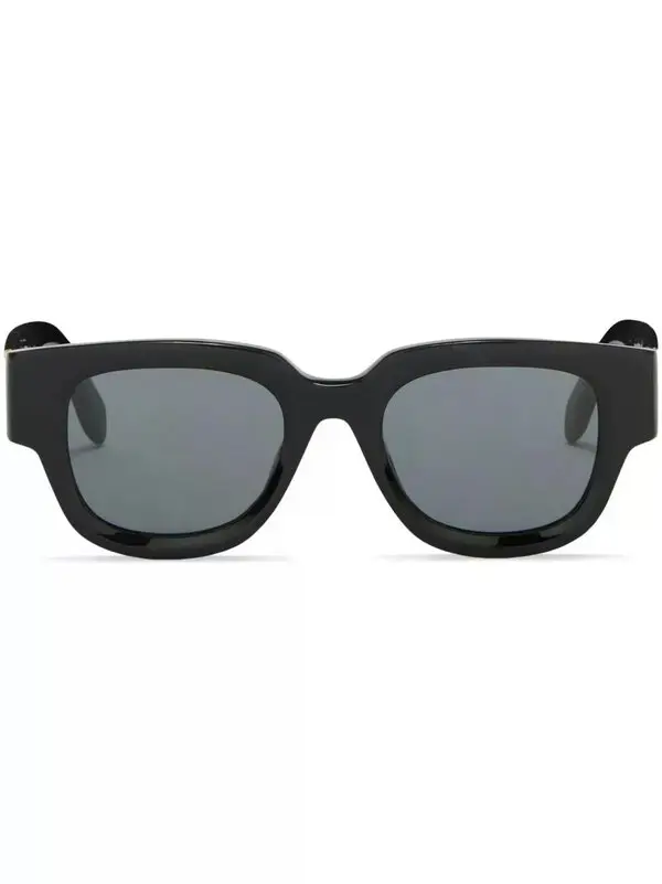 Palm Angels Monterey Square-frame Sunglasses - Black