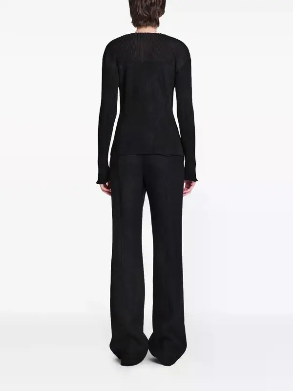 Proenza Schouler Camille Ribbed-knit Top