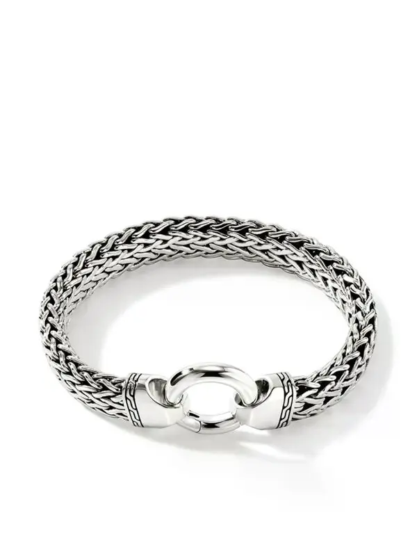 John Hardy Sterling Wheat Chain Bracelet - Silver