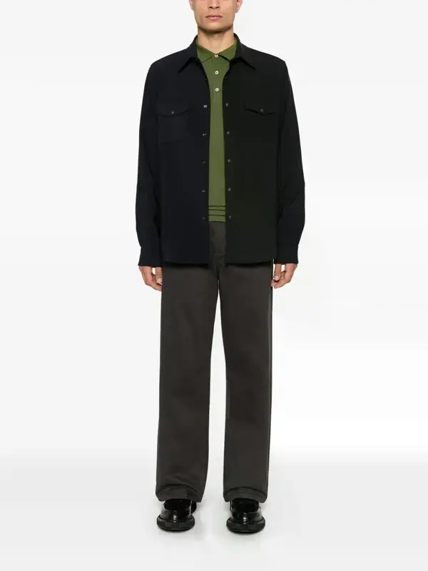 Aspesi Flannel Shirt Jacket