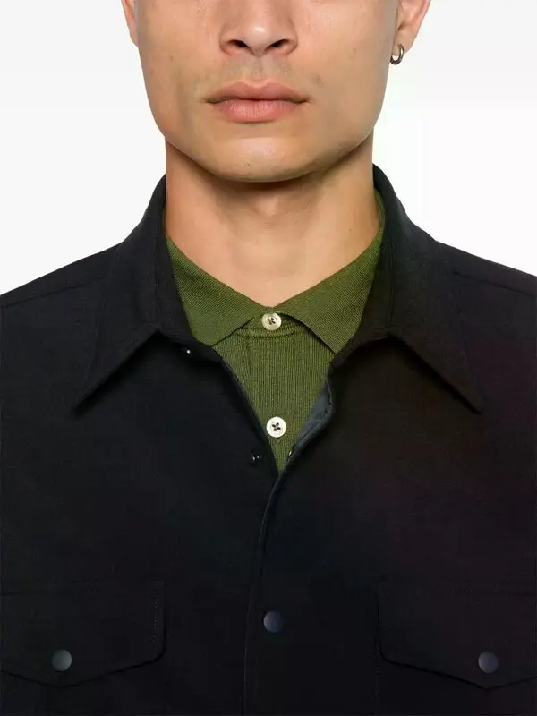Aspesi Flannel Shirt Jacket