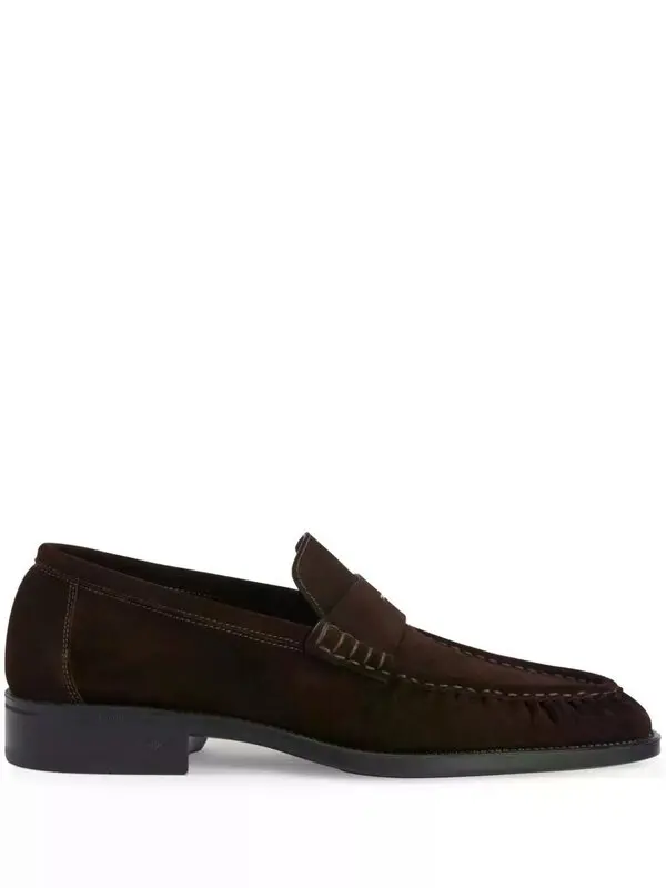 GIUSEPPE ZANOTTI Suede Loafers