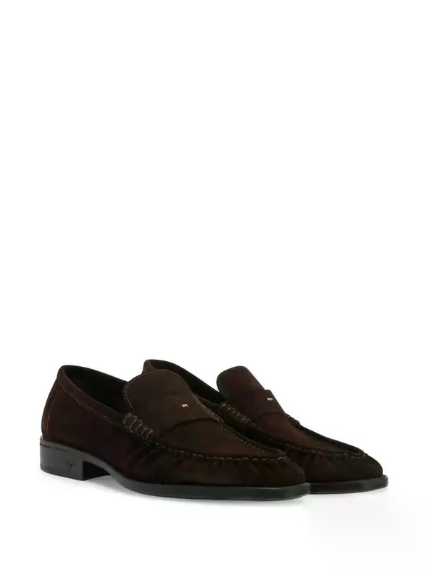 GIUSEPPE ZANOTTI Suede Loafers