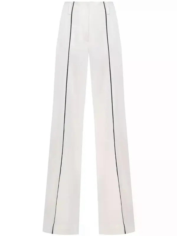 A.M.G. Contrast-piping Trousers