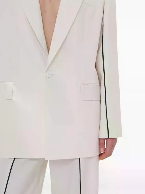 A.M.G. Contrast-piping Trousers