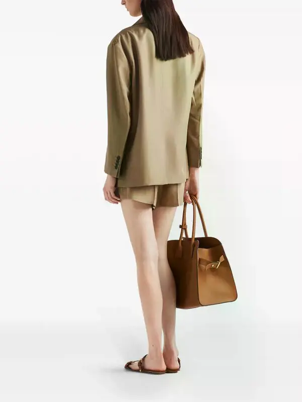 Prada Single-breasted Silk Blazer