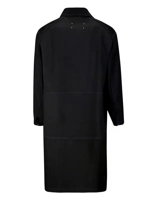 MAISON MARGIELA Panelled Cotton And Wool Coat