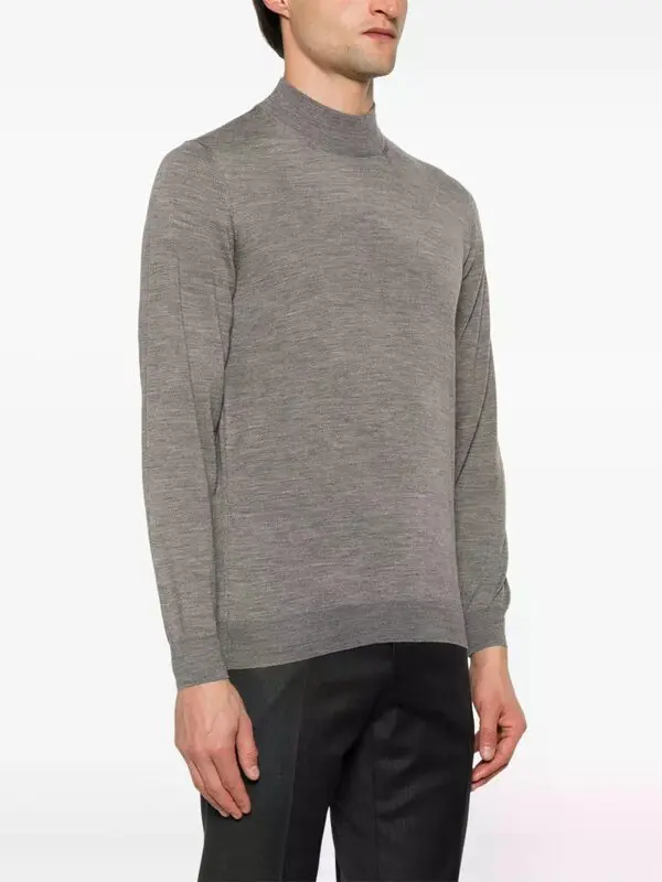 Fedeli Derby Virgin Wool Sweater