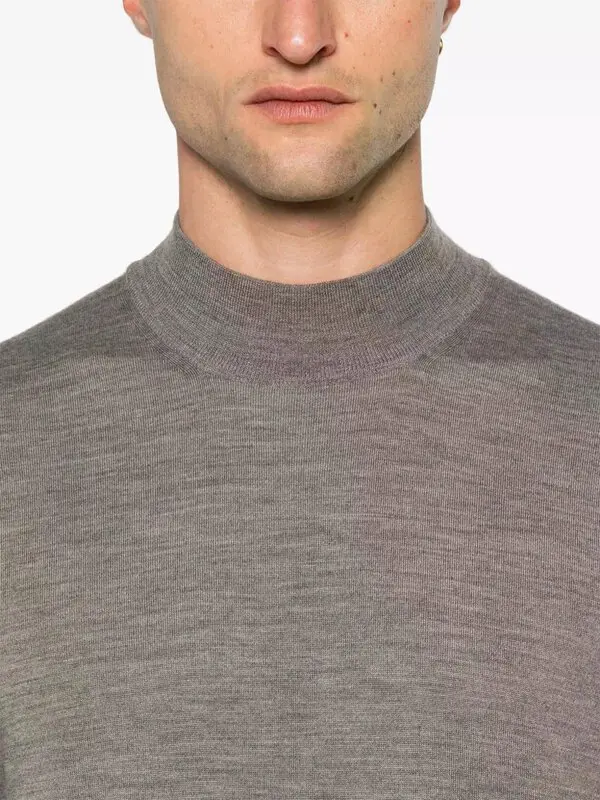 Fedeli Derby Virgin Wool Sweater