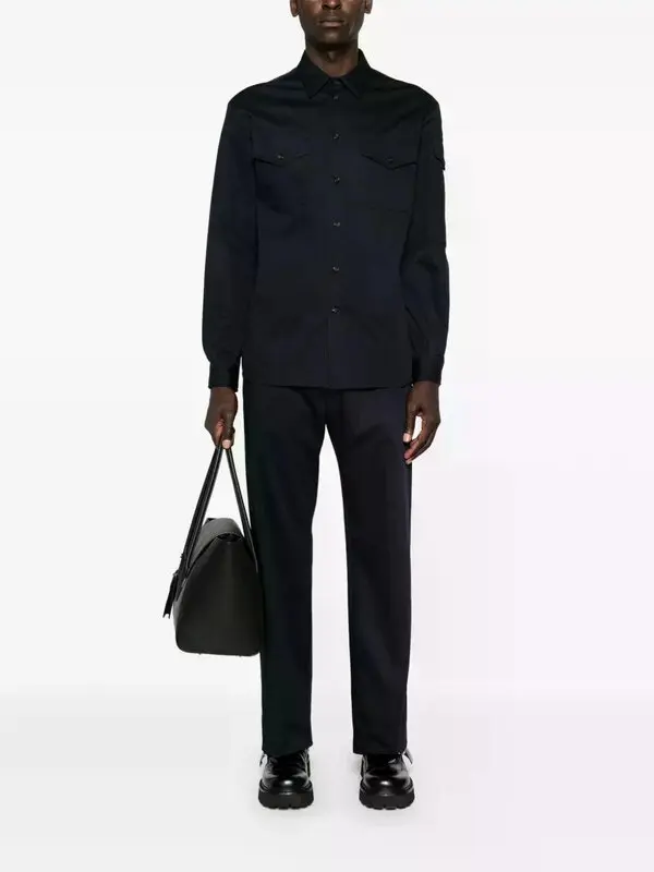 Alexander McQueen Gabardine Straight-leg Trousers