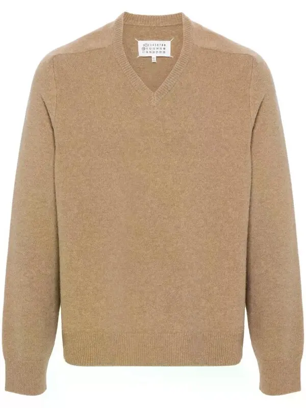 MAISON MARGIELA V-neck Wool Jumper
