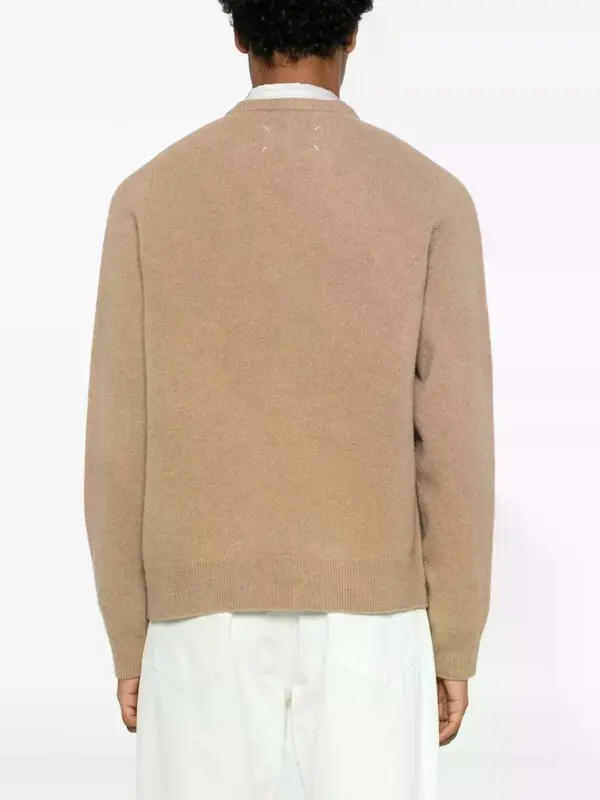 MAISON MARGIELA V-neck Wool Jumper