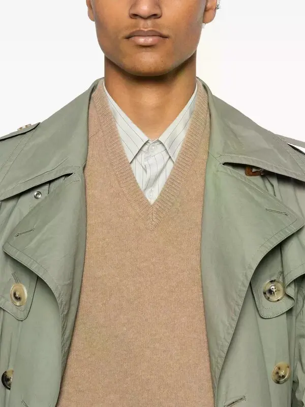 MAISON MARGIELA V-neck Wool Jumper