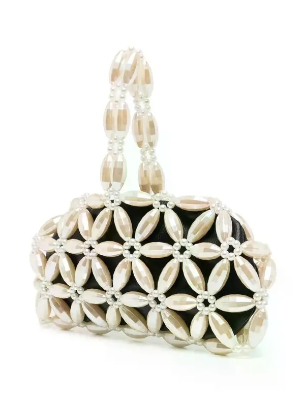 0711 TBILISI Pearl Embellished Tote Bag
