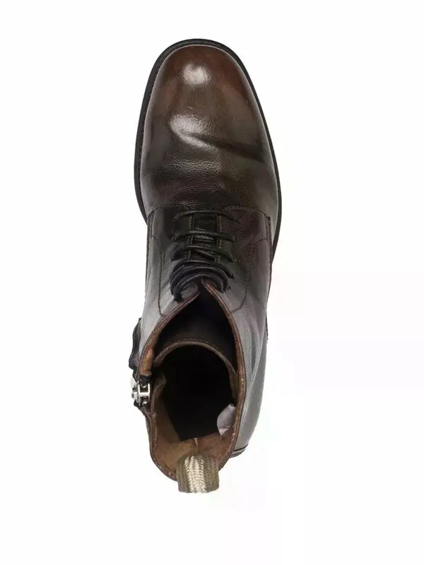 Officine Creative Calixte 002 Lace Up Ankle Boots