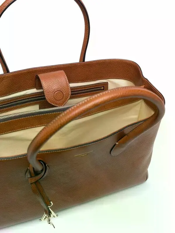 ASPINAL OF LONDON Leather Tote Bag With Bee Charm