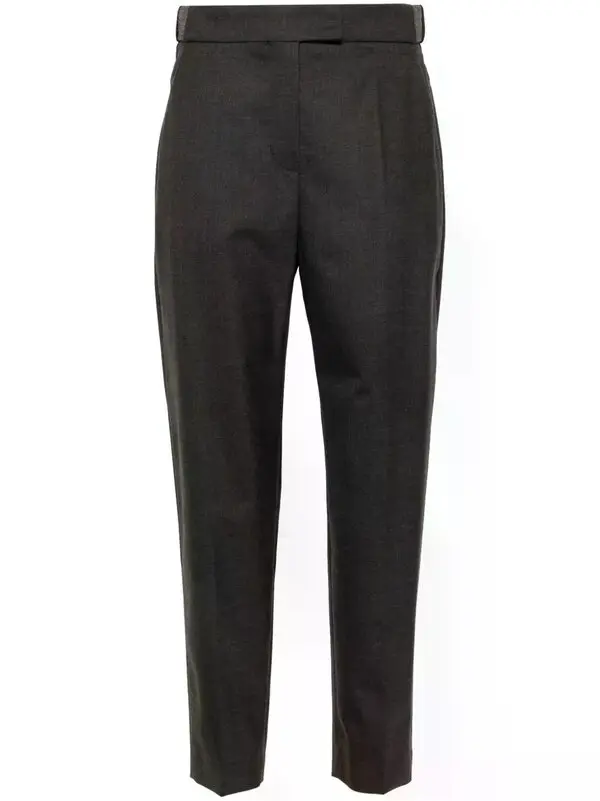 Brunello Cucinelli Monili Chain Trousers - Grey