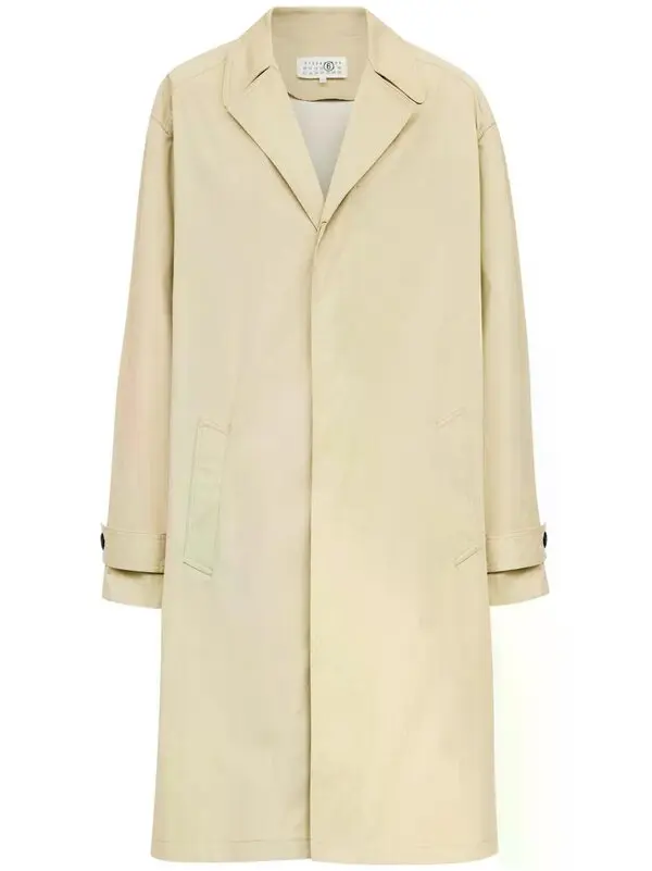 MAISON MARGIELA Single-breasted Coat - Neutrals