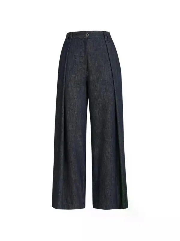 Brunello Cucinelli Pleated Wide Leg Trousers